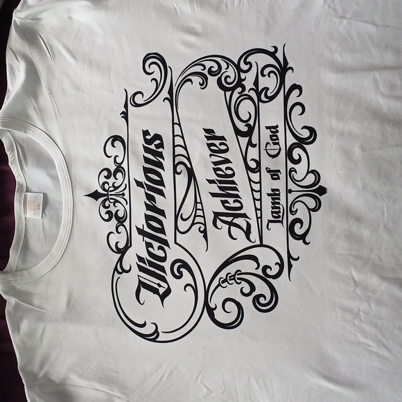 Shirts | Victorious Achiever Lamb Of God White Tee | Poshmark